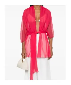 Alberta Ferretti Long-sleeved Casual Jacket
