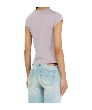 DIESEL® T-shirt With Embroidered Logo Detail