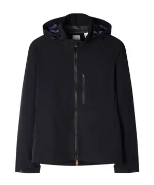 Paul Smith Paul Smith Zip-Up Hooded Jacket Navy