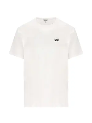 Loewe Loewe Men Anagram Cotton T-Shirt Multicolor
