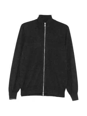 Brunello Cucinelli Cashmere Zipped Cardigan - Multicolor
