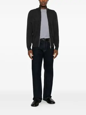 Brunello Cucinelli Cashmere Zipped Cardigan - Multicolor