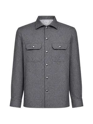 Brunello Cucinelli Wool Shirt - Multicolor