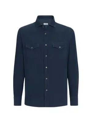Brunello Cucinelli Cotton Shirt - Multicolor