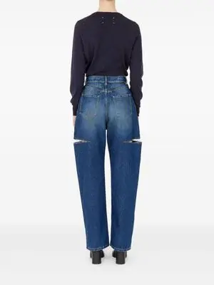 MAISON MARGIELA Balloon Cut-out Jeans - Multicolor