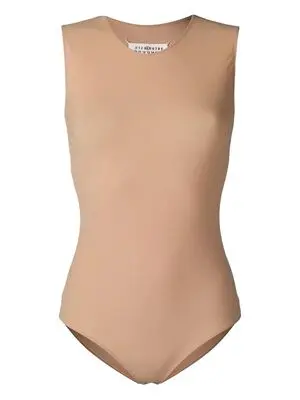 MAISON MARGIELA Sleeveless Bodysuit - Multicolor