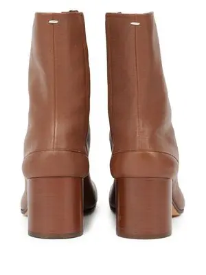 MAISON MARGIELA Tabi Leather Ankle Boots - Multicolor