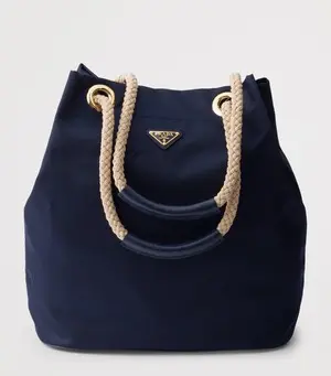 Prada Mariner Bucket Bag - Blue