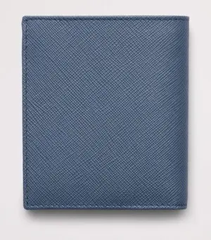Prada Saffiano Leather Logo Wallet