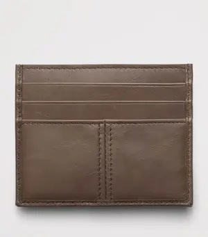 Prada Calfskin Triangle Card Holder