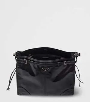 Prada Leather Bonnie Cross-body Bag - Black