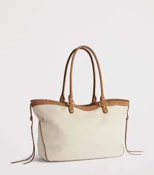 Balenciaga Le City Beach Tote Bag - Ivory