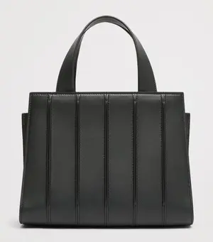 Max Mara Medium Whitney Top Handle Bag - Grey