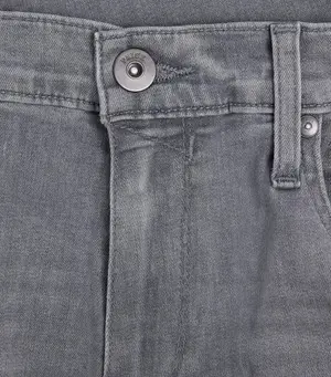 Paige Normandie Straight Jeans - Grey