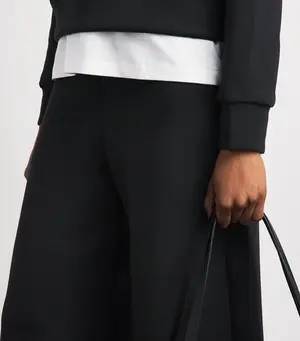 Spanx Airessentials Wide-leg Sweatpants - Black