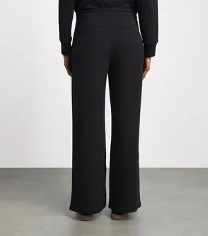 Spanx Airessentials Wide-leg Sweatpants - Black