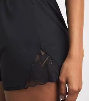 Falke Delicate Touch Lace Trim Pyjama Shorts