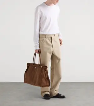 Prada Old Denim Straight Jeans - Neutral