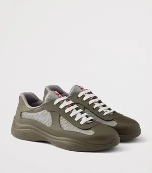 Prada America's Cup Sneakers - Green