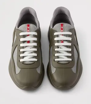 Prada America's Cup Sneakers - Green