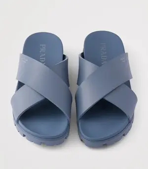 Prada Crossover Sandals