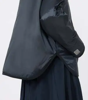 Max Mara Padded Hooded Jacket - Navy