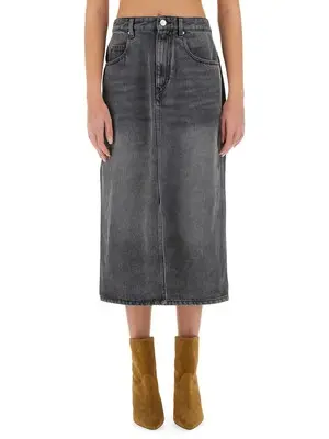 Isabel Marant Étoile Tilauria" Skirt - Grey