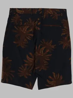 Vince Printed Cotton Shorts