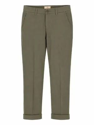 FAY Pantalone In Cotone - Green