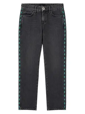 Alanui Jeans In Denim Di Cotone - Multicolour