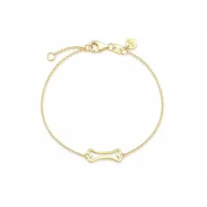 REIS JEWELLERY Gold / Yellow Bone Bracelet Yellow Gold - Gold/yellow