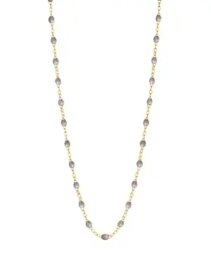 Gigi Clozeau 18K Yellow Gold Classic Gigi Necklace, 16.5" Silver