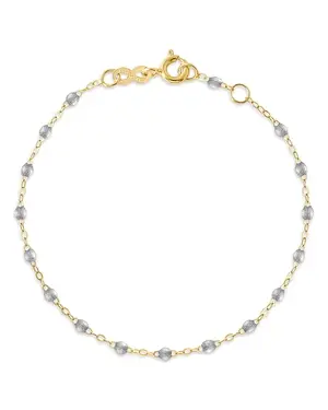 Gigi Clozeau 18k Yellow Gold Classic Gigi Bracelet - Silver