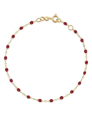 Gigi Clozeau 18k Yellow Gold Classic Gigi Bracelet - Cherry