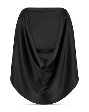 HEIRLOME Anna Silk Cape Effect Top