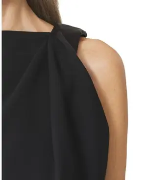 LANVIN Midi Dress In Jersey And Satin