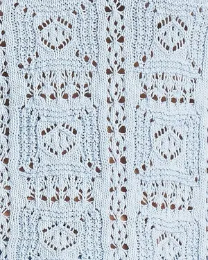 MATTY M Lior Scoop Neck Crochet Tank Top