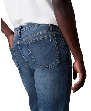Rag & Bone Fit 2 Authentic Stretch Slim Fit Jeans In Blue