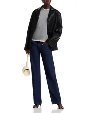 Bloomingdale'S Double Layer Crewneck Sweater