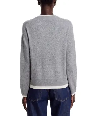 Bloomingdale'S Double Layer Crewneck Sweater