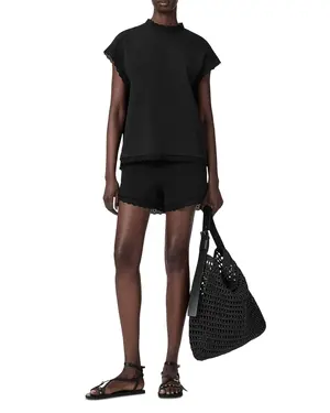 ALLSAINTS Lele Lace Shorts - Black