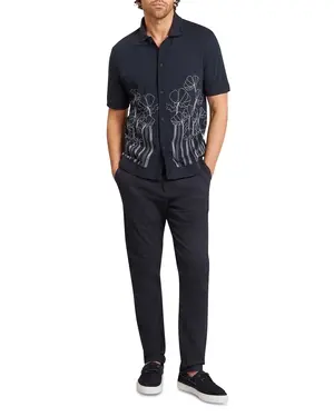 Ted Baker London Actton Embroidered Floral Shirt