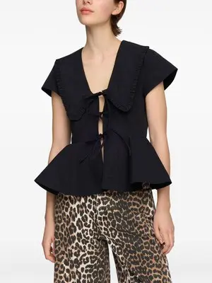 GANNI Organic Cotton Top