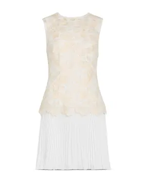 MILLY Maggie Pleated Mini Dress