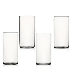 LUIGI BORMIOLI Top Class Round Bibita Glasses, Set Of 4