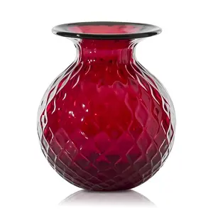 VENINI Balloton Fiori Extra Small Vase - Red