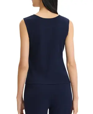 Ming Wang Scoop Neck Knit Tank