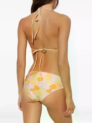 Chloé Floral Print Bikini Top