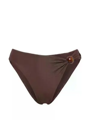 NICHOLAS Salina Bikini Bottoms - Brown