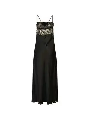 Chloé Lace-trimmed Maxi Slip Dress